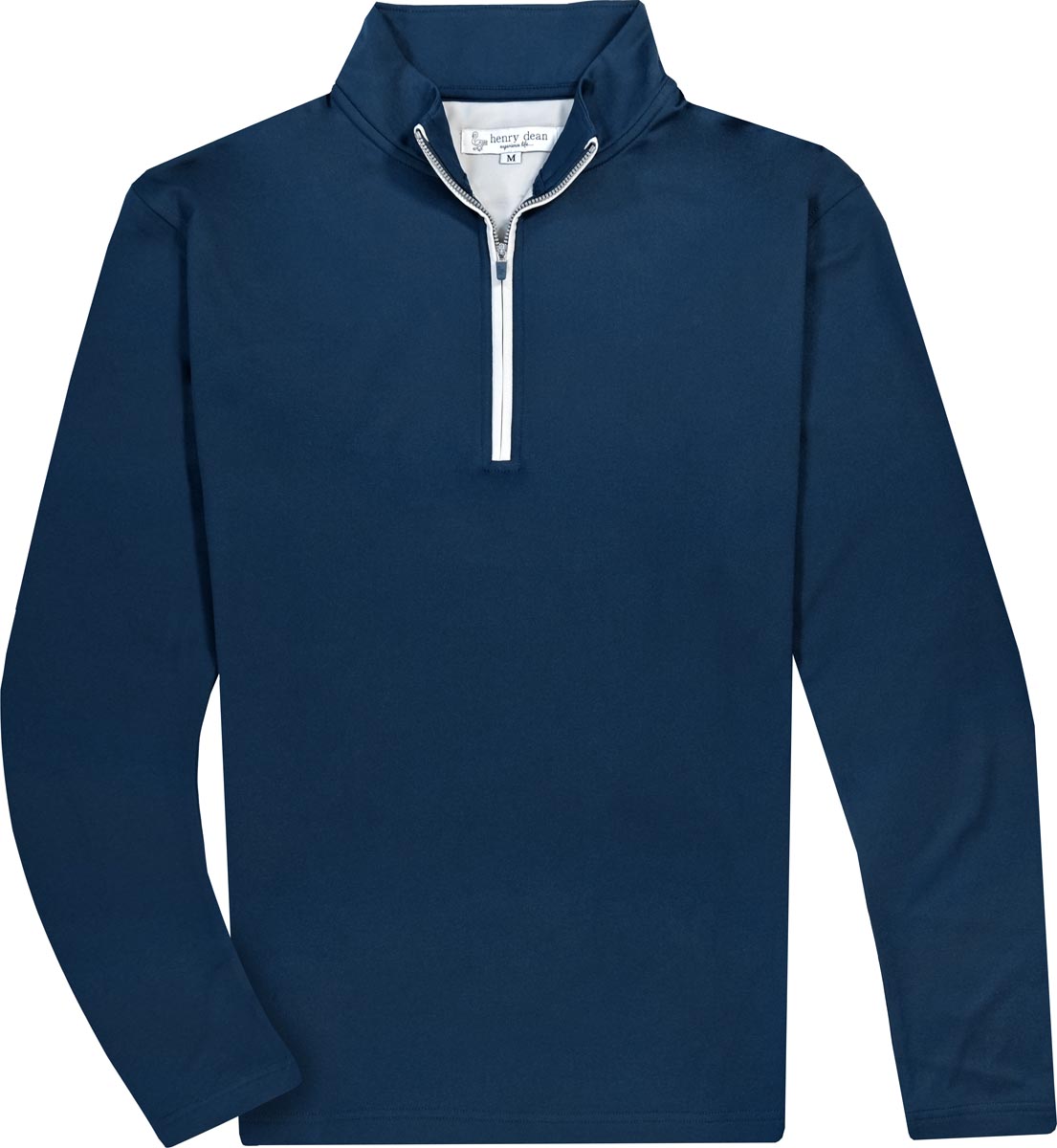 henry dean - Midweight Performance Quarter-Zip Pullovers - Sport Hem